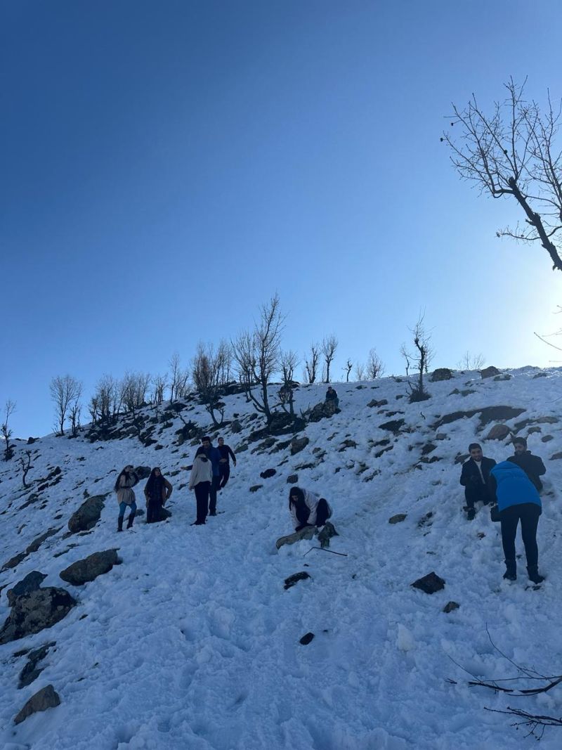 Social Snow Trip to Hassan Bag Mountain - Nursing Department